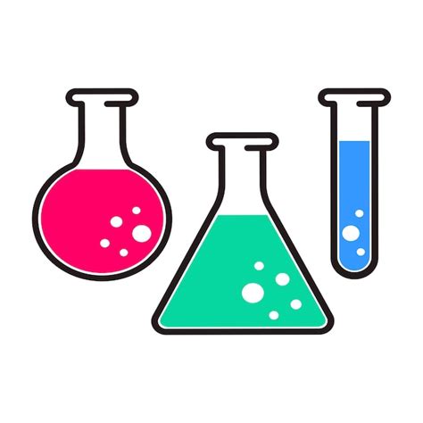 Equipamentos De Laboratório Vetor De Tubo De Ensaio De Laboratório