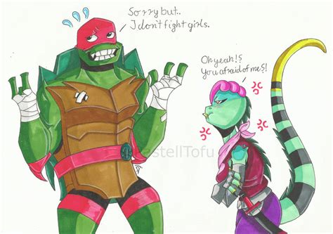 Rottmnt No Fighting Girls By Pastelltofu On Deviantart