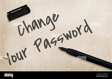Change Password Hi Res Stock Photography And Images Alamy