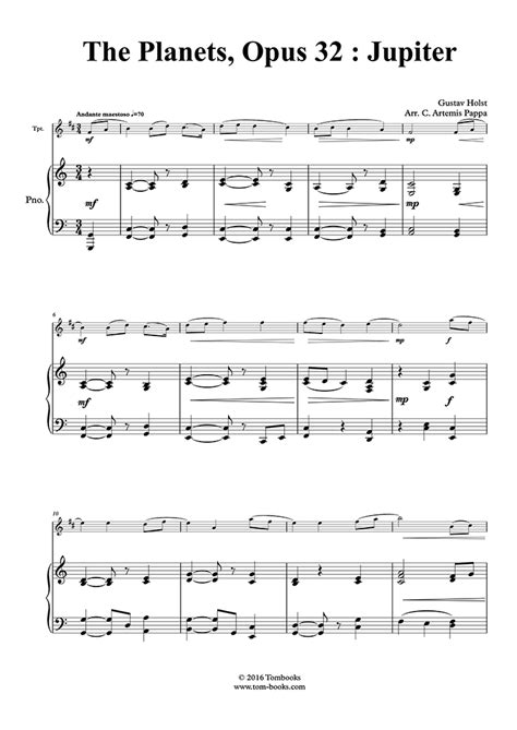 The Planets Op 32 Iv Jupiter The Bringer Of Jollity