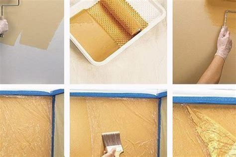 Как покрасить стену