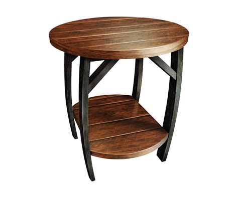 Barrel End Table Memory Lane Furniture