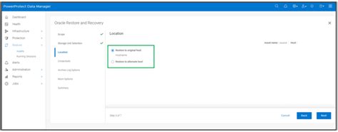 Centralized Restore And Recovery Of Oracle Backups Powerprotect Data Manager Oracle Rman