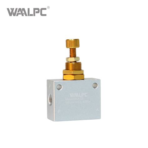 Silver Tone Kla 06 One Way Restrictive Air Flow Control Valve Buy One