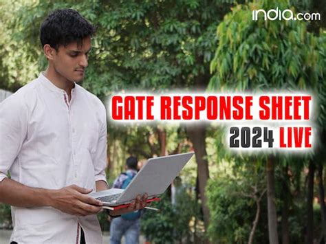 gate response sheet 2024 live iisc gate candidates response sheet at