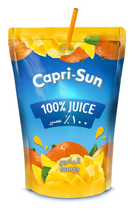 Capri Sun 100 Mango Tropical Mango Joy