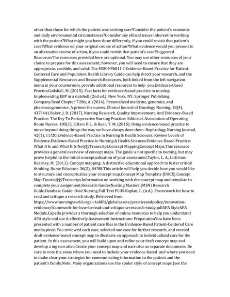 Assessment Concept Map Docx