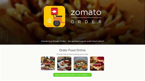 Zomato Reveals Zomato Order An App For Food Delivery Services