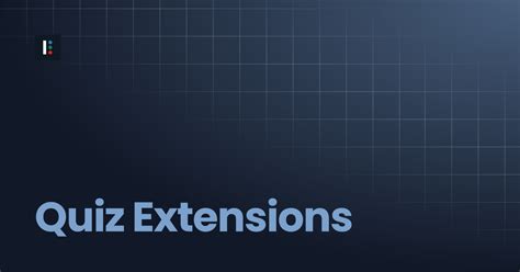 Quiz Extensions Instructure Developer Documentation Portal