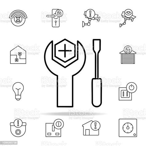 工具標記圖示面向 Web 和行動裝置的自動化圖示通用設置向量圖形及更多互聯網圖片 互聯網 加號 圖示 Istock