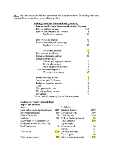 Chapter 6 Ex12 Download Free Pdf Expense Income