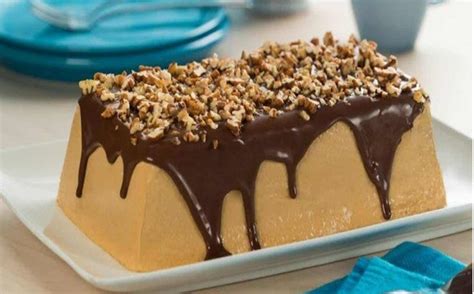 Receita Fácil e Gostosa torta gelada de doce de leite e café