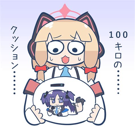 Yuuka And Momoi Blue Archive Drawn By Aoirocombo Danbooru