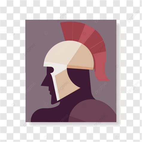헬멧을 쓴 스파르타쿠스 벡터 추상 포스터 흰색 배경에 검투사의 단순한 다채로운 아이콘 그림자 없음 Png 일러스트 및 벡터 에 대한 무료 다운로드 Pngtree