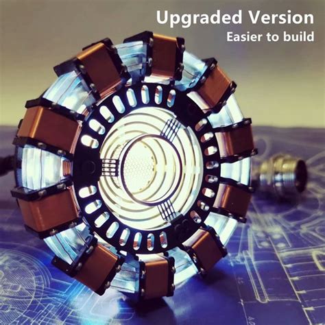 Mk1 Arc Reactor Kit Lamp Diy Arc Reactor Heart Movie Props Replica