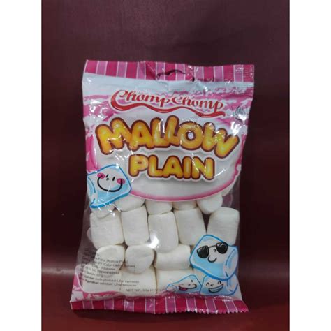 Jual Chomp Chomp Mallow Plain 60g Shopee Indonesia