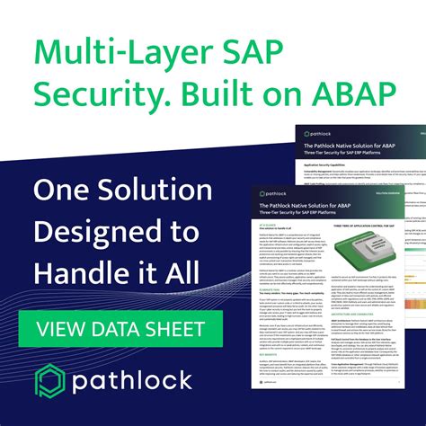 Pathlock On Linkedin Pathlock Native Solution For Abap Solution Sheet