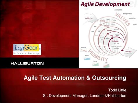 PPT Agile Test Automation Outsourcing PowerPoint Presentation ID