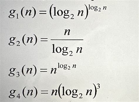 Solved Assume The Following List Of Functions And Arrange Chegg