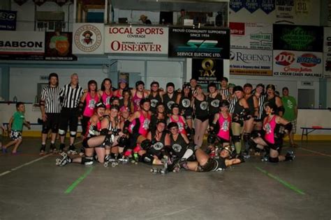 Gold Pain City Derby Girls Love Quesnel