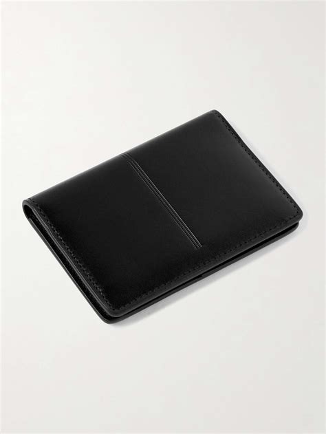 Jacques Marie Mage Cassandre Leather Bifold Wallet For Men Mr Porter