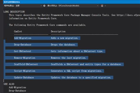 （entity framework core入门）一、efcore简介 csdn博客