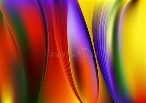 Orange Yellow Abstract Background Vector Illustration Design Stock