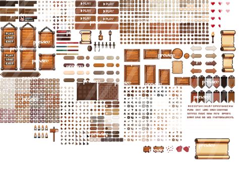 Ui User Interface Mega Pack By Toffeecraft