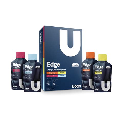 Edge Variety Pack Energy Gel Samples Ucan