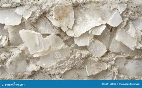 Gypsum A Sedimentary Rock Composed Of Hydrated Calcium Sufate I Stock