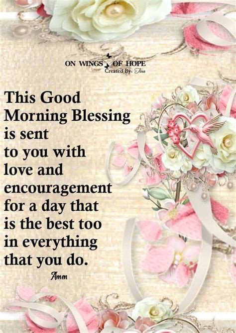 Good Morning Blessings
