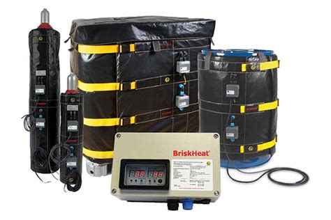 Briskheat Atex Certified Bulk Storage Container Heaters Material