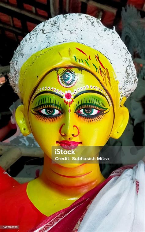 Pembuatan Patung Dewi Durga Festival Kolkata Durga Puja Durga Devi Durga Pratima Di Kolkata