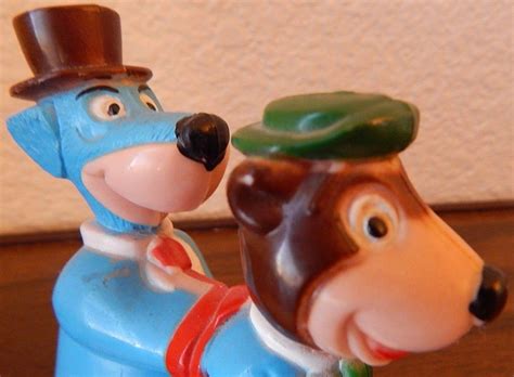 Marx Huckleberry Hound And Yogi Bear Ramp Walker Hanna Barbera