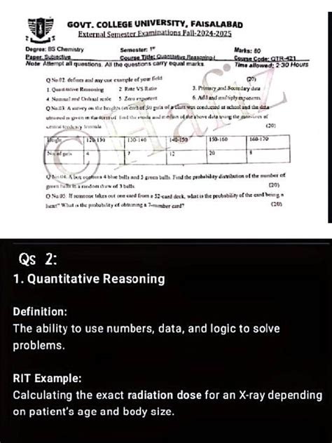 Qr Solved Paper 2 Pdf