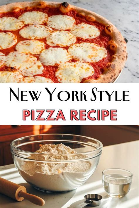 Homemade New York Style Pizza Recipe My House Of Pizza