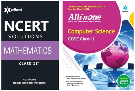 Cbse All In One Computer Science Class 11 And Ncert Solutions Mathematics