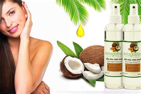 Dầu Dừa ép Lạnh Tinh Khiết Milaganics 100ml Mỹ Phẩm ĐẸp Xinh