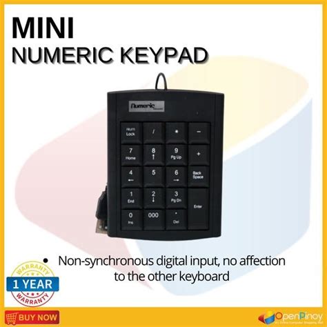 numeric keypad generic computers and tech parts and accessories computer keyboard on carousell