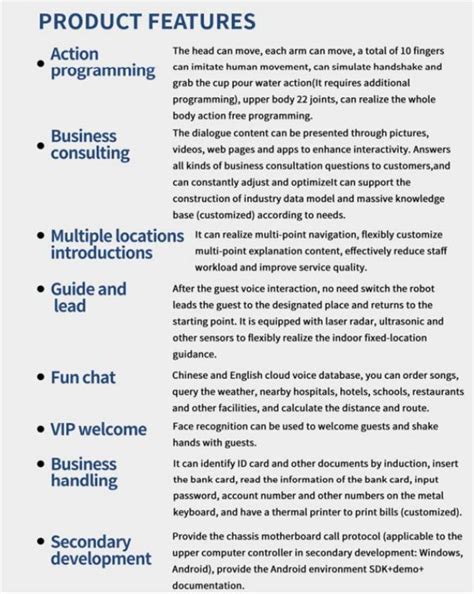 Rfid Humanoids Comercial Advertising Smart Intelligent Ai Reception Robot For Library Restaurant