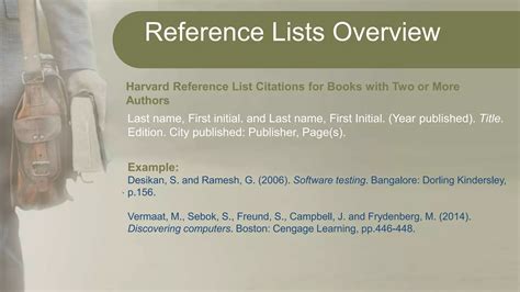 Harvard Citation Style Pptx