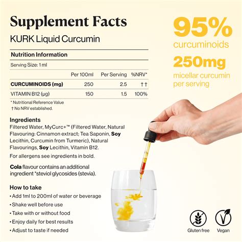 Liquid Curcumin High Absorption Micellar Turmeric Kurk
