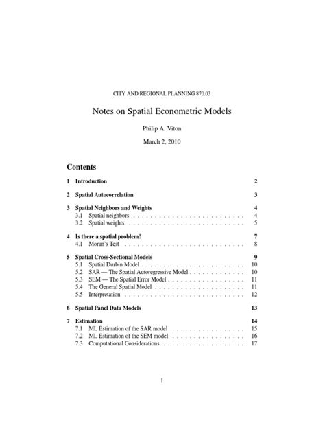 spatial pdf spatial analysis autocorrelation