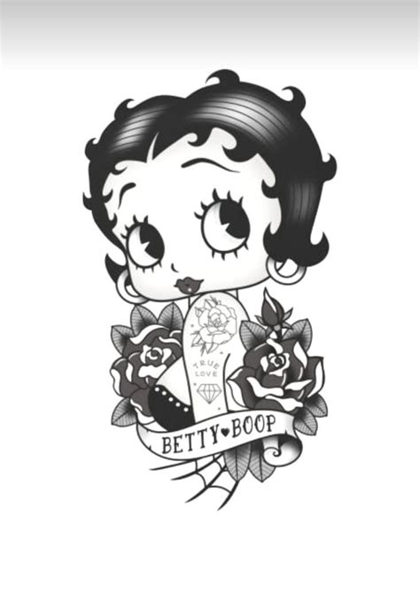 Pin By Romina Vergara On Tatuajes De Betty Boop Betty Boop Tattoos
