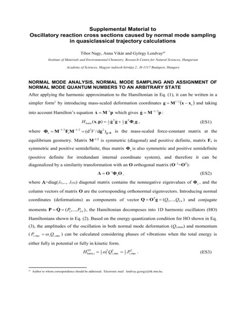 Oscillatory Reaction Cross Sections Caused By Normal Mode Sampling