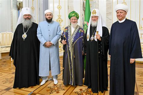 Patriarch Kirill Meets With Islamic Religious Leaders In Kazan