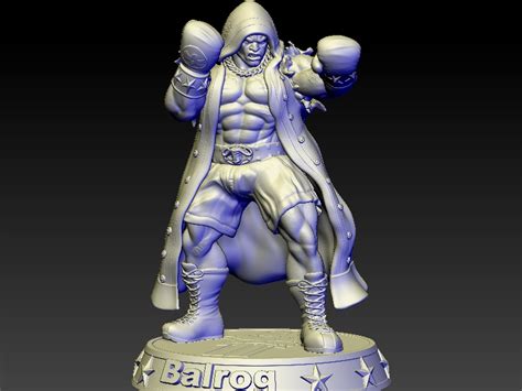 3d File Street Fighter Balrog 🎮・3d Print Object To Download・cults