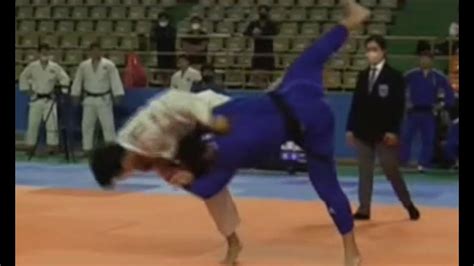 유도의 꽃 허벅다리걸기 Youtube
