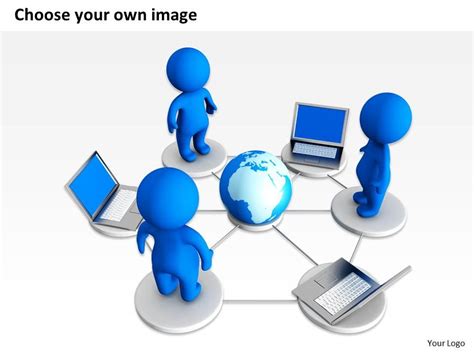 3d Illustration Of Global Networking Ppt Graphics Icons Ppt Images Gallery Powerpoint Slide