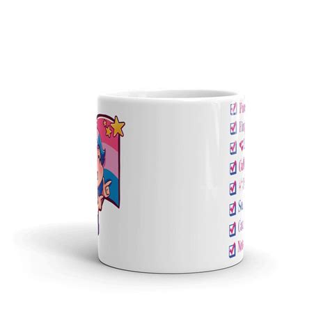 Bisexual Pride Bi Culture Checklist Finger Guns Bi Pride Flag Chibi Wh